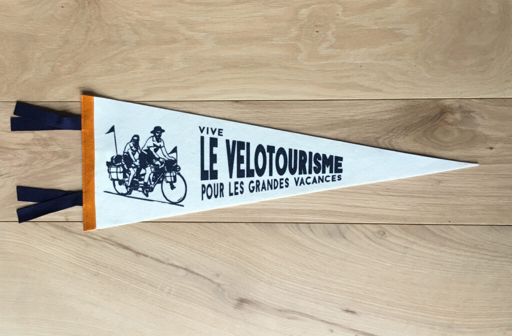 Grand Fanion "Vélotourisme" - LE FANION FRANÇAIS
