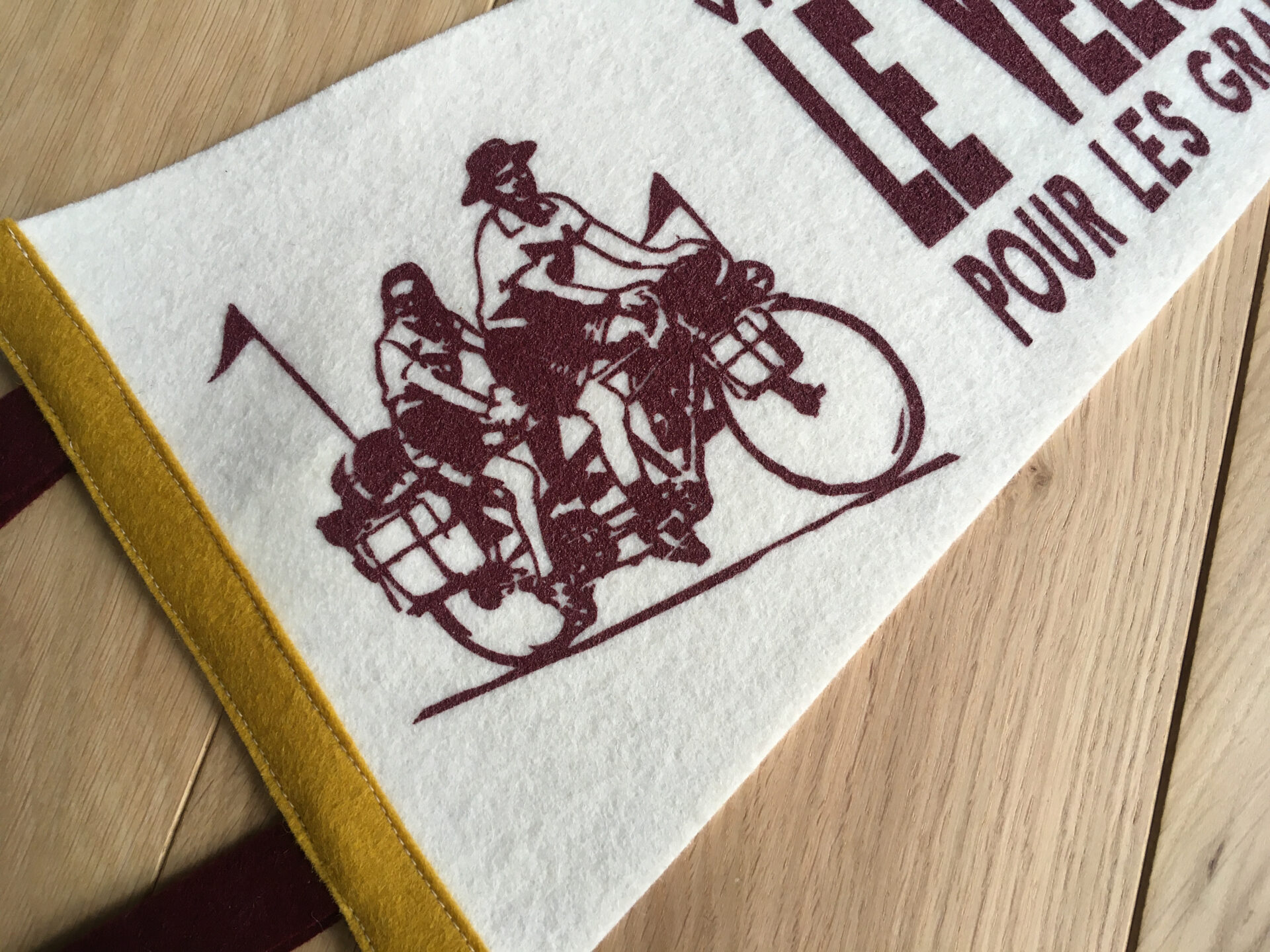 Grand Fanion "Vélotourisme" - LE FANION FRANÇAIS